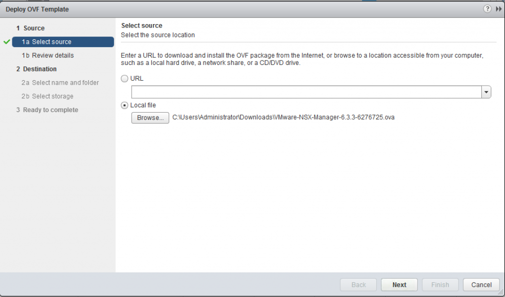 Install and Configure NSX Manager – Ready, Set, Virtual!